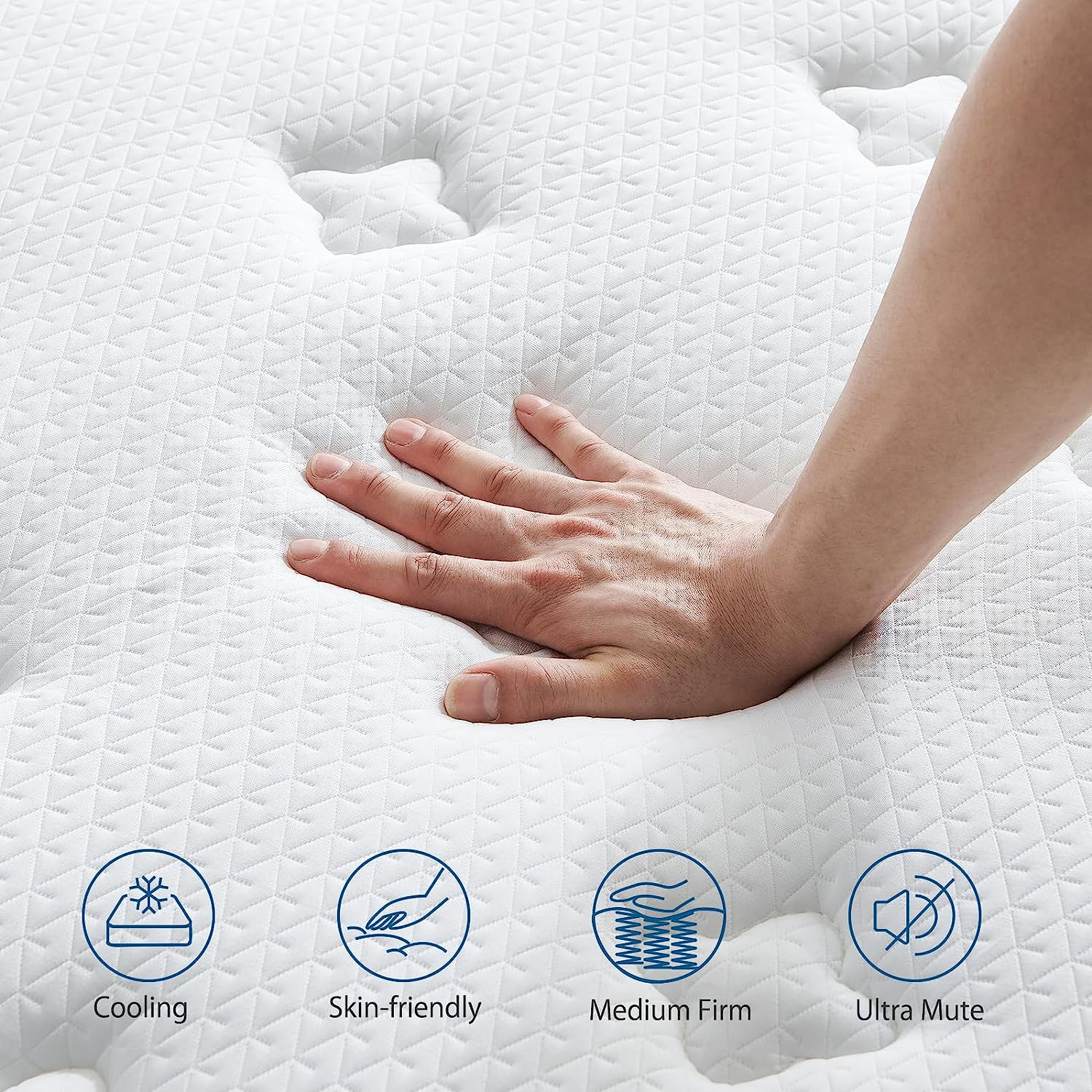 Inofia 10 Inch Hybrid Mattress Medium Firm | The Original Collection ...